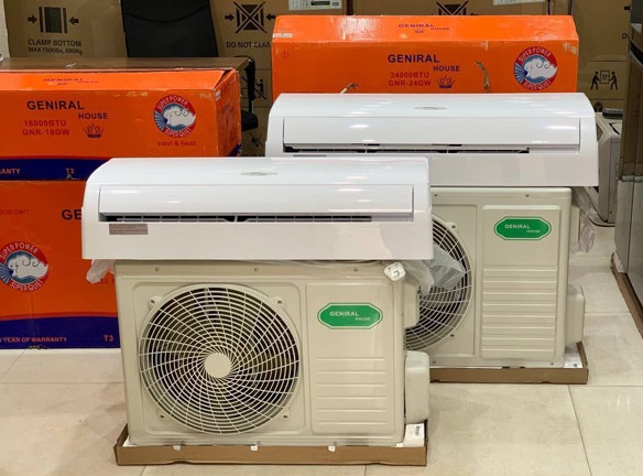 کولر گازی 24000 جنرال هاوس مدل GNR-24GW سرد و گرم